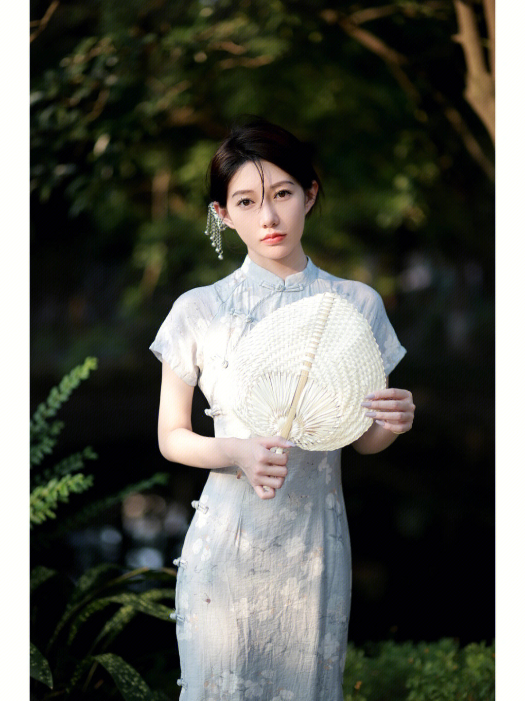 Oriental women, no one does not like to wear cheongsam, this is the ...