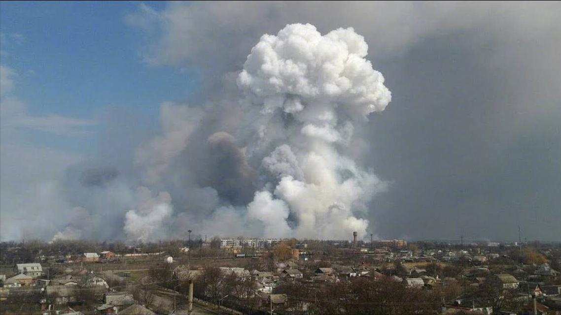 Lucky hit? It is rumored that the Russian army blew up the depleted ...