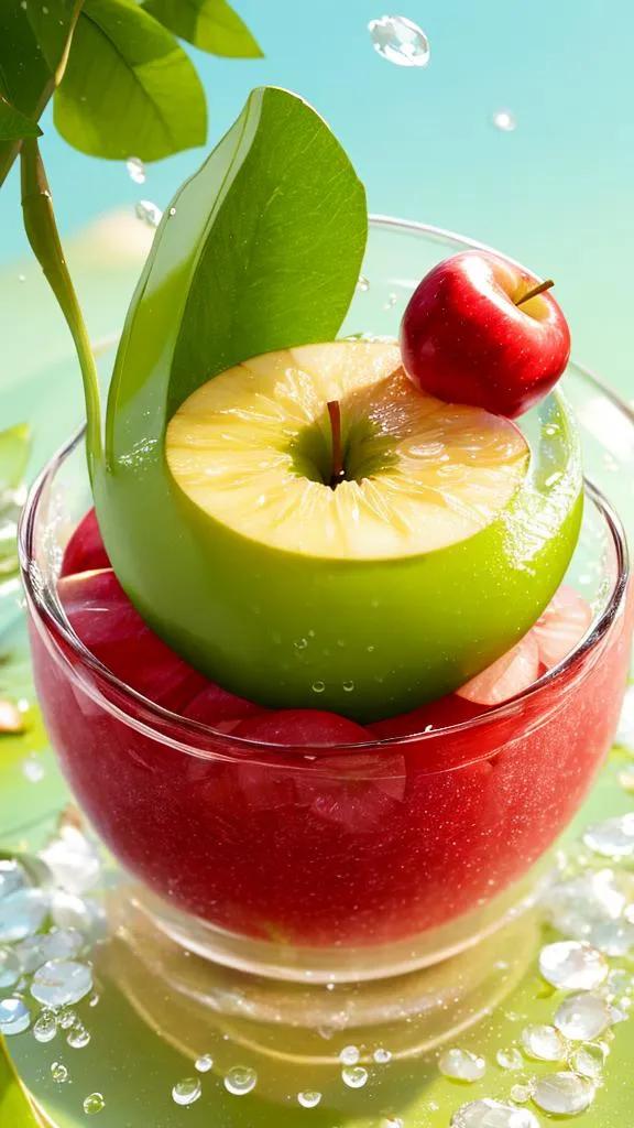 Beautiful, clear, bright, refreshing, calming and calming fruit ...