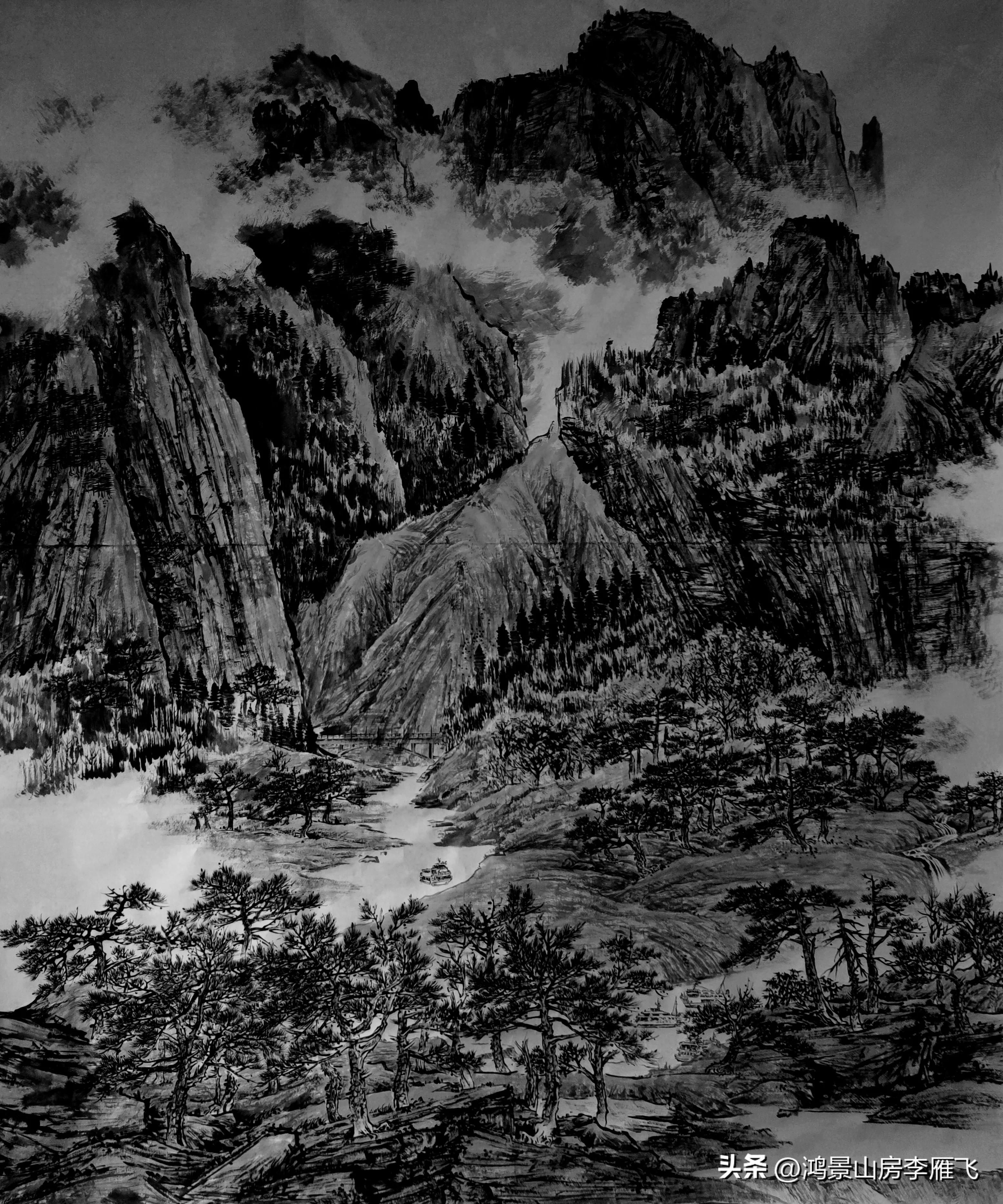 Hongjingshanfang‖Li Yanfei's works collection in November - iNEWS