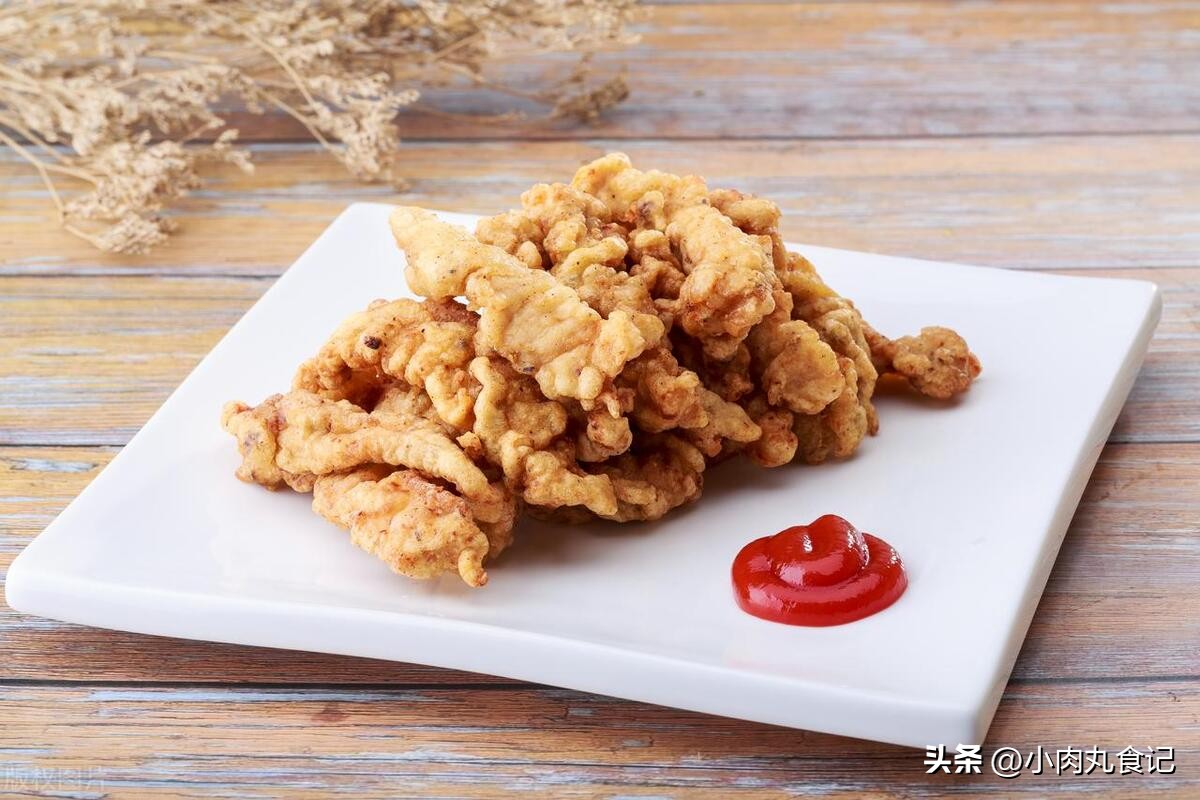 After learning these steps, you can make golden and crispy crispy meat ...