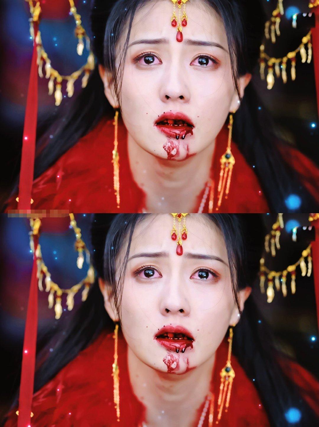 "Till The End Of The Moon" Bailu Ye Xiwu's tears are so beautiful, the ...