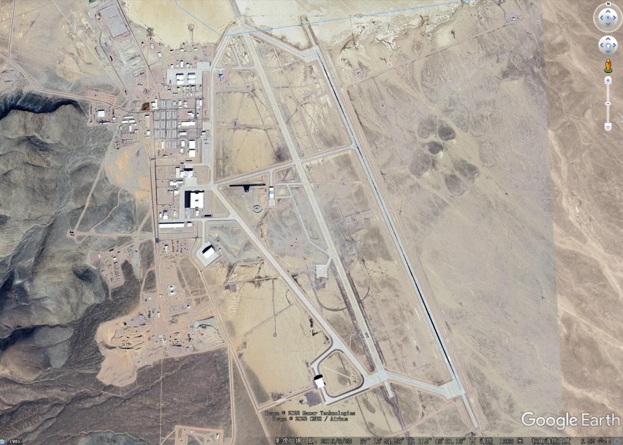 What does the Alien Area 51 look like from the sky? - iNEWS