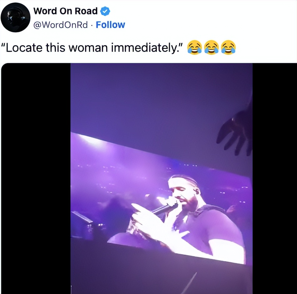 Drake received giant souvenirs during his concert, and netizens ...