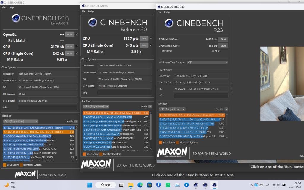 Intel 13th generation Core processor i5 13500H performance detailed ...