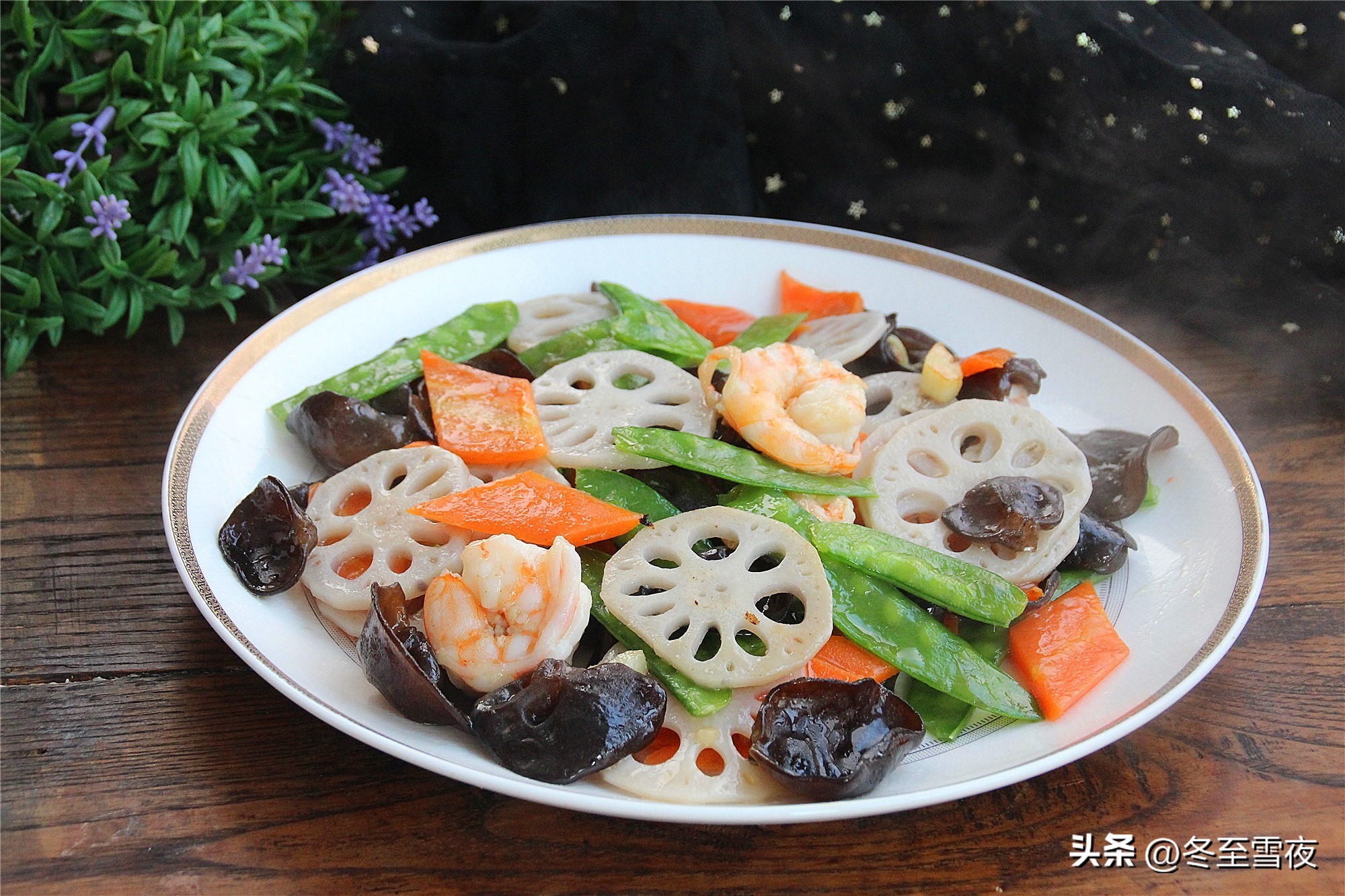 After the autumnal equinox, lotus root is the most nourishing, and the ...