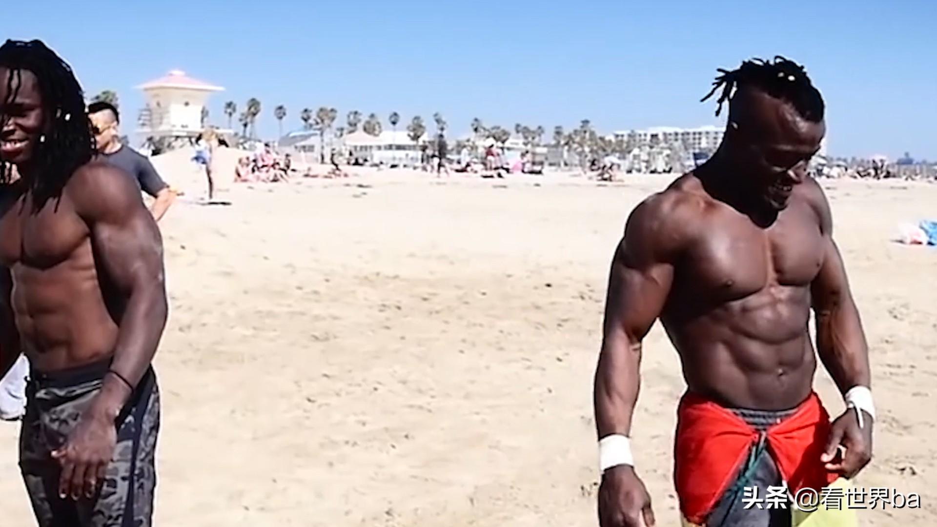 The sturdy tribe in Africa, the man with eight-pack abs shreds beef ...