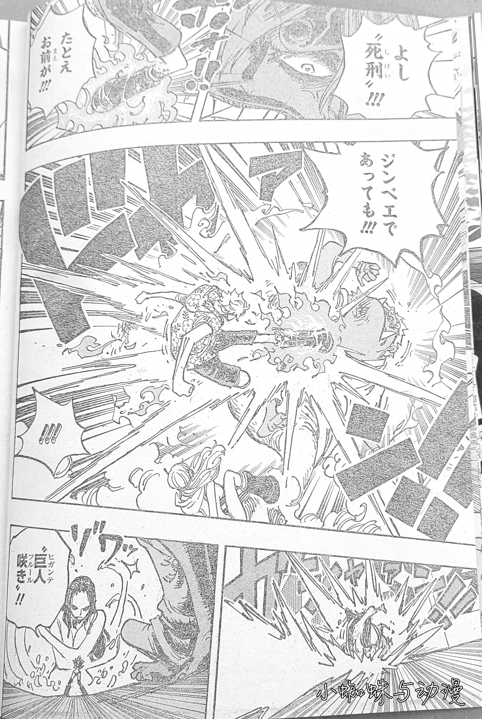 One Piece Chapter 1065 Manga: Sanji and the others fought fiercely ...