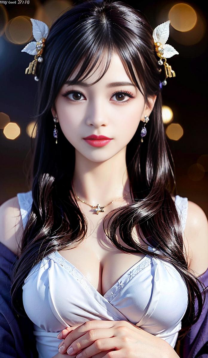 Does the pure appearance of the ancient costume goddess look like Yue Lingshan in Jin Yong's ...