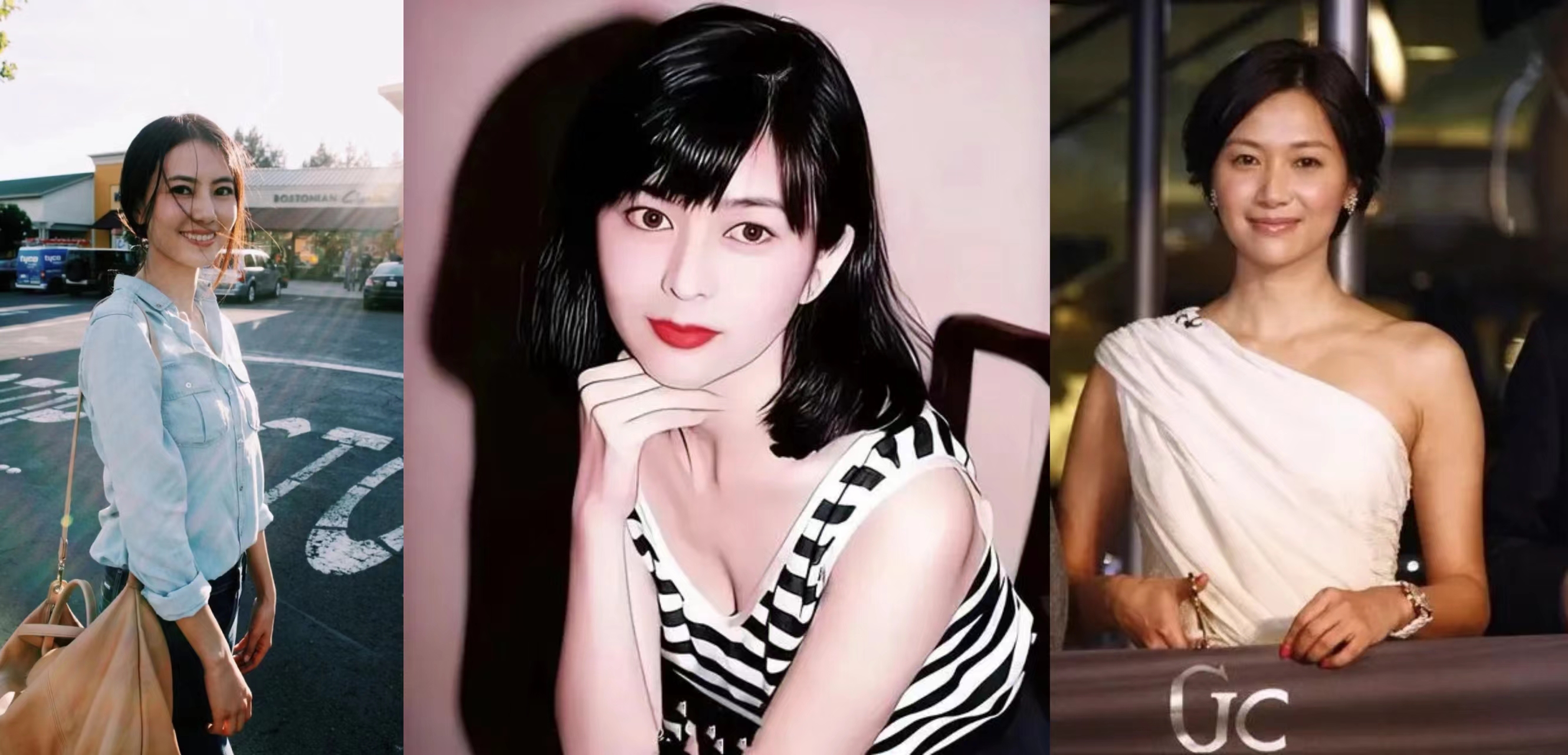 The "pure girl" in front of the person "shattered the three views ...