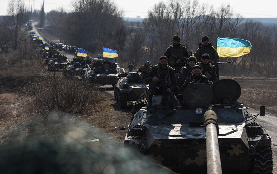 Ukrainian frontline troops show tenacious fighting spirit: deep ...