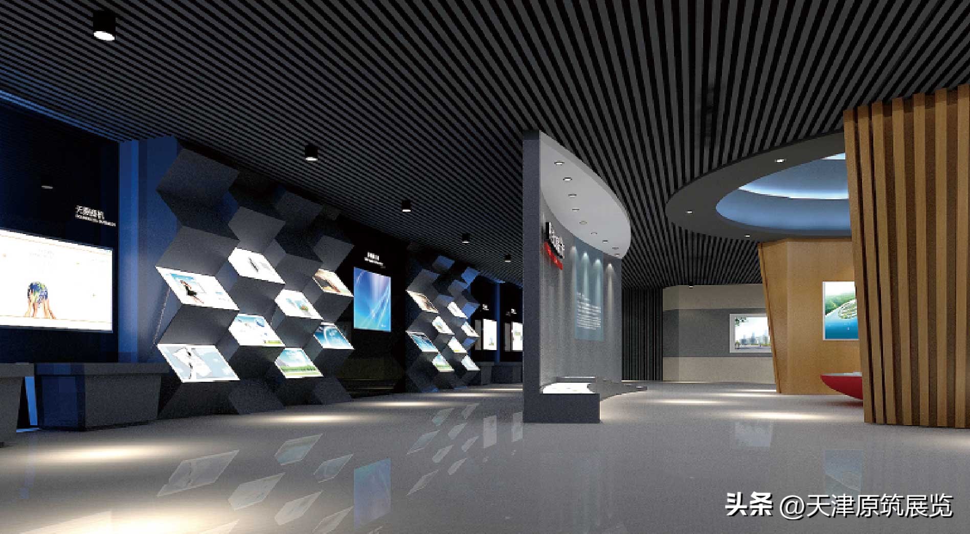 In the design and construction of the exhibition hall, what are the ...