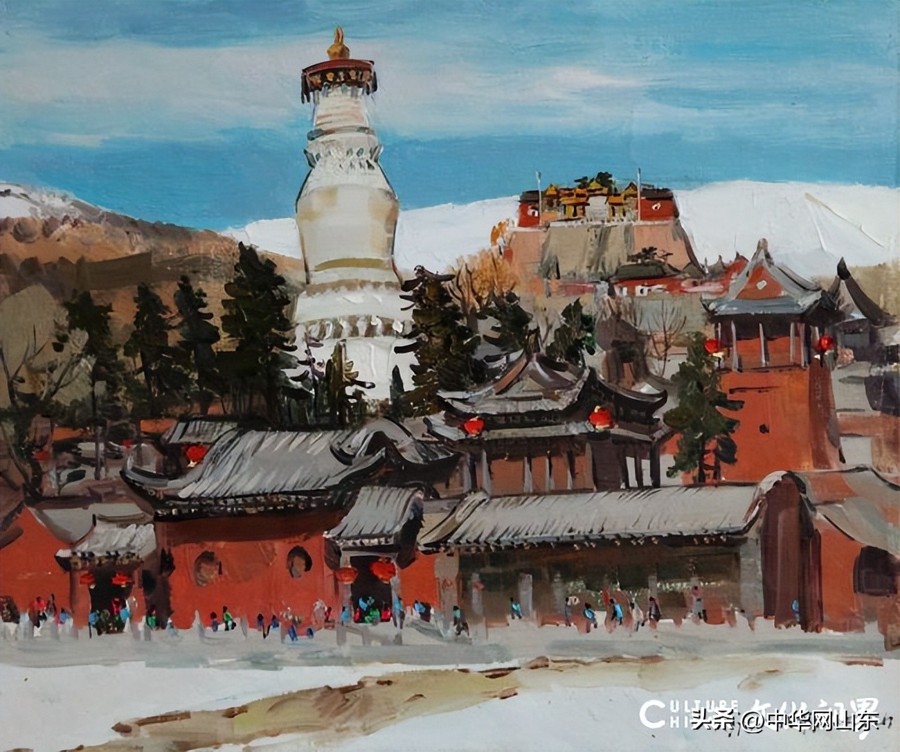 The taste of the New Year and nostalgia in the oil paintings of the ...