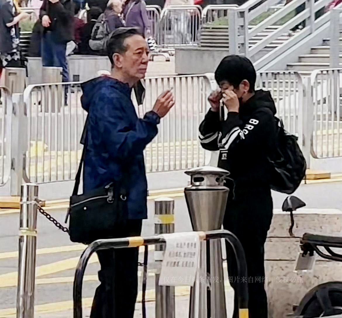 70-year-old Luo Yingjun is suspected of living in the Mainland and walking on the streets with ...