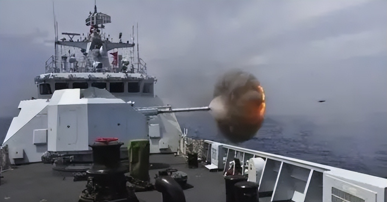 The 056 light frigate has been transferred to become a coast guard ship ...