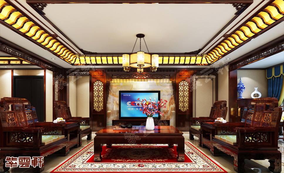An unforgettable Chinese-style mansion, elegant and leisurely home life ...