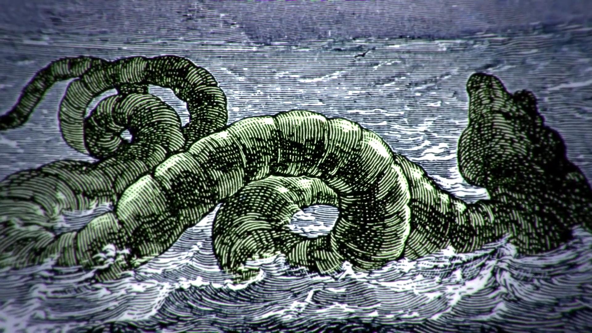 A mysterious "water monster" was found in a Canadian lake, and strange ...