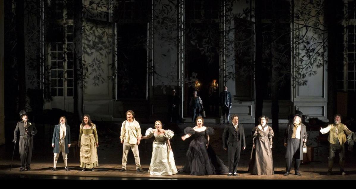 Opera "The Marriage of Figaro" character setting, color matching, stage ...