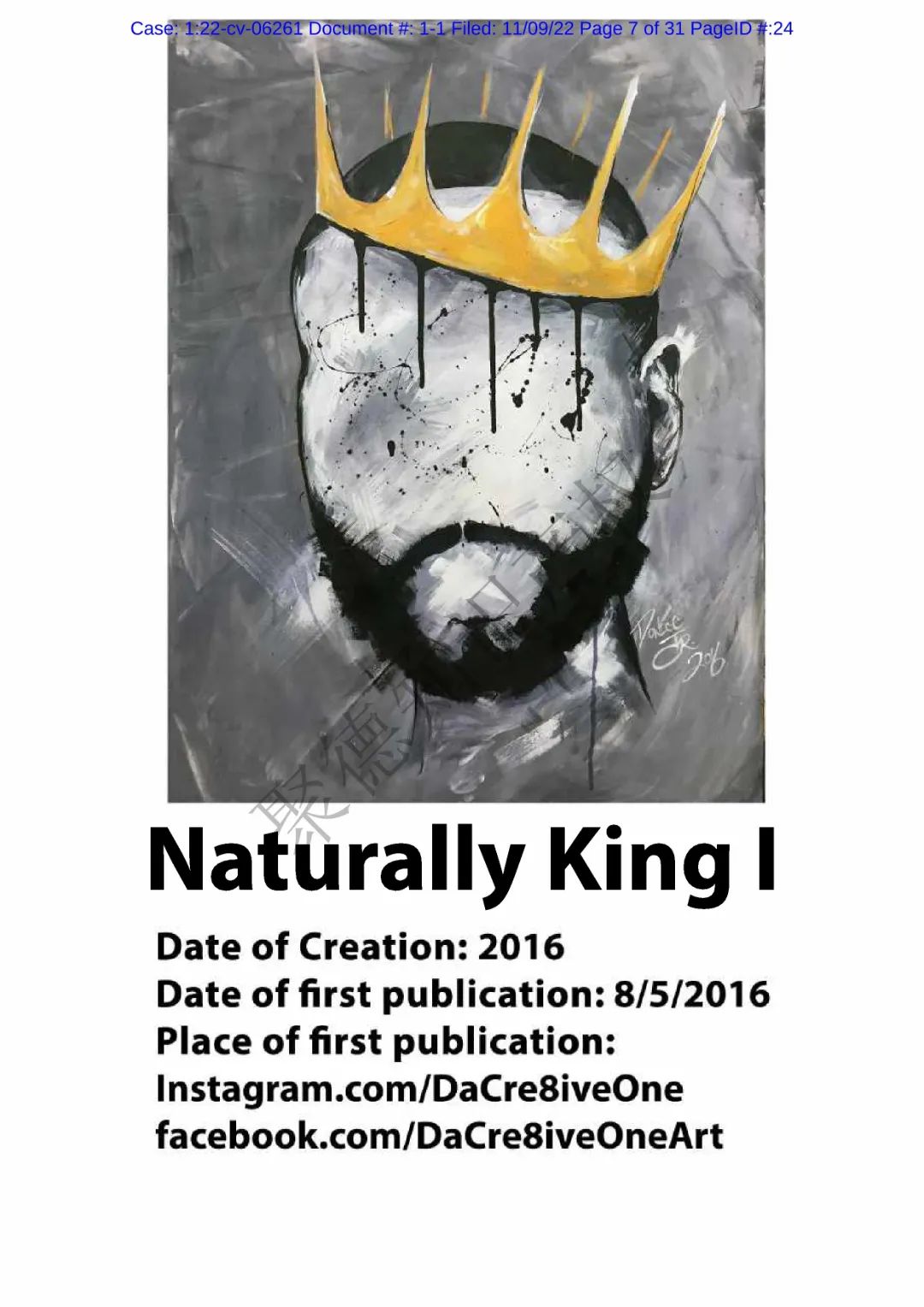 Keith represents a new illustrator, and the copyright image is ...