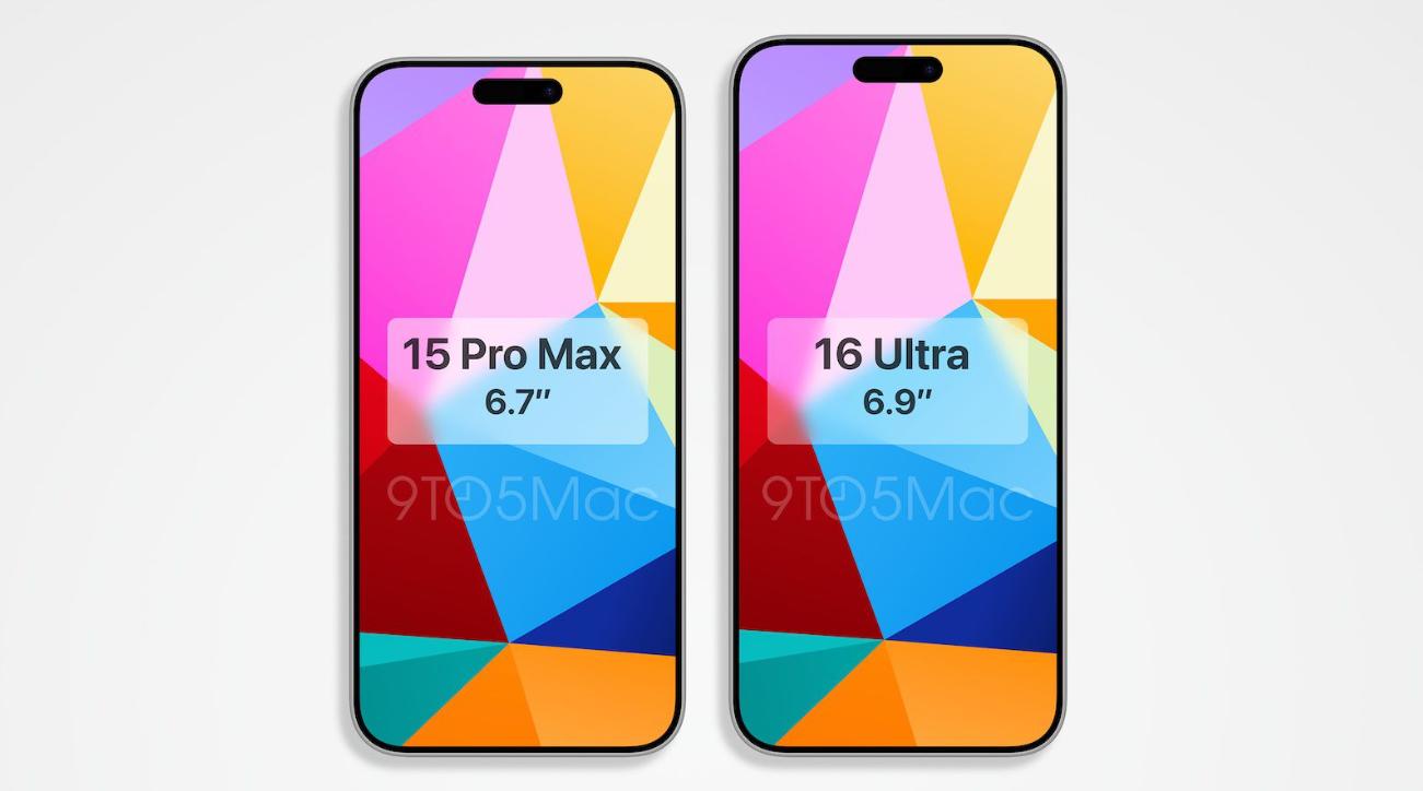 iPhone 16 Pro Max renderings exposed, will bring the largest screen in ...