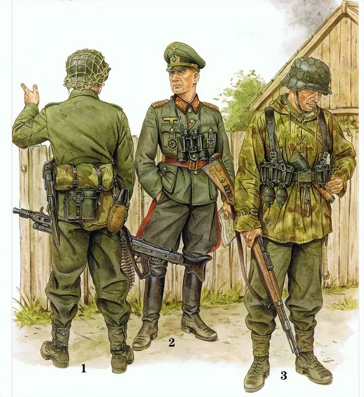 World War II German Army Uniforms Atlas (4) Eastern Front (Part 2) - iNEWS