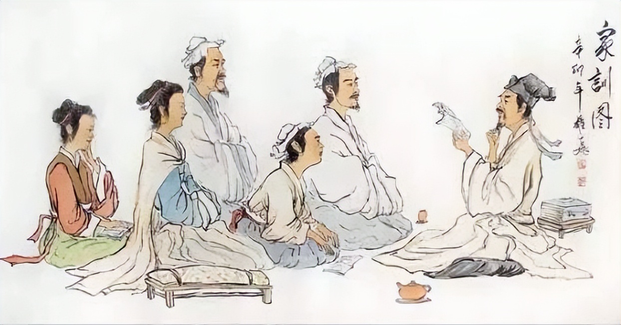 Xu's family motto, family rules, ancestral motto, every word is ...