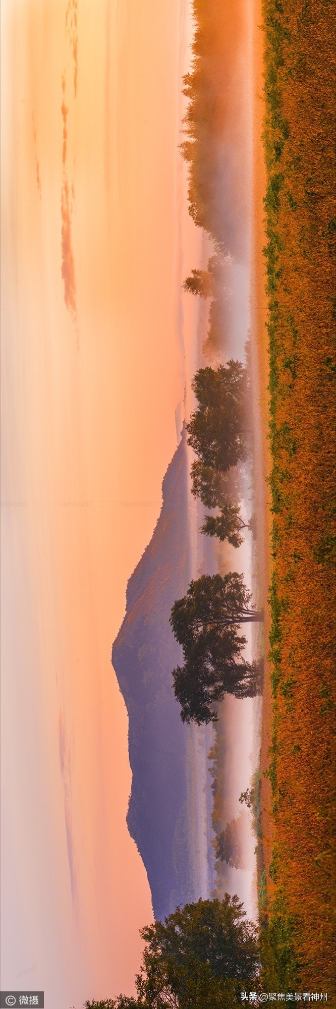 The autumn colors of Lianchi in the lens of photographer Guo Bolin are ...