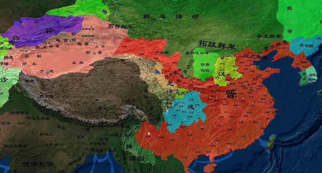 Five Hus and Sixteen Kingdoms: Only 41 years after the fall of the Shu ...
