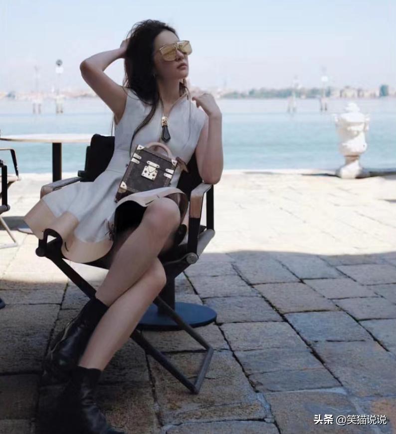 Liu Yifei posted new photos on ins: Sunglasses, long hair, good ...