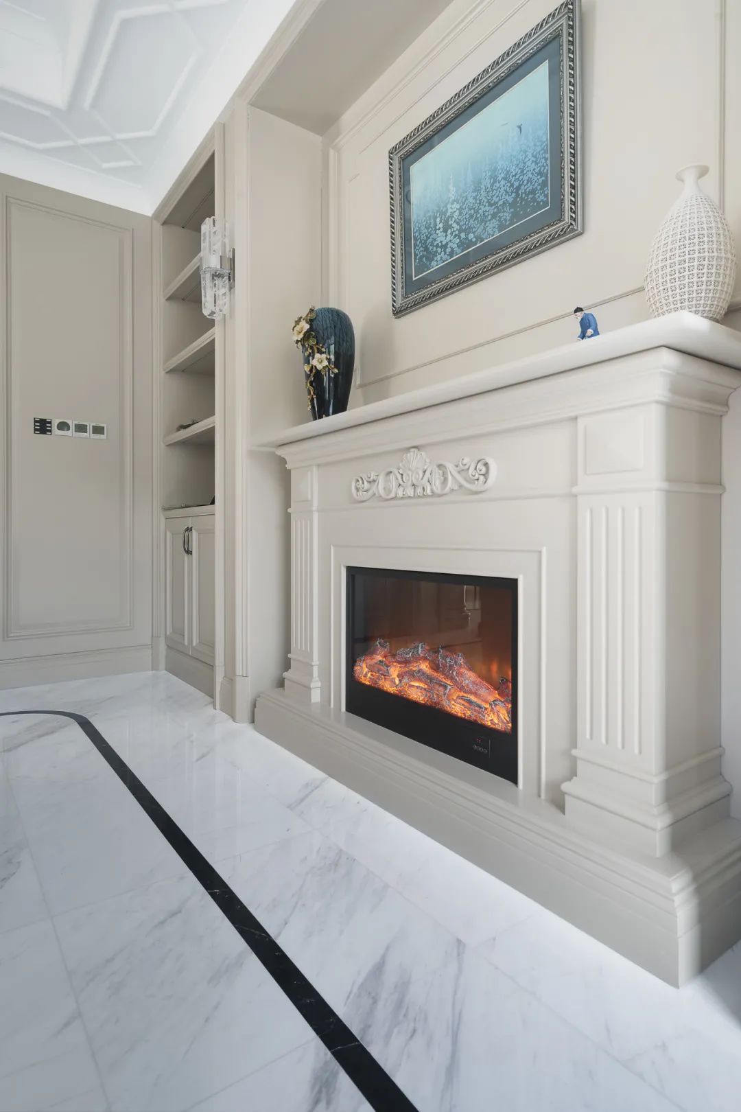 "A real shot of the design of a 600-square-meter mansion" is full of ...