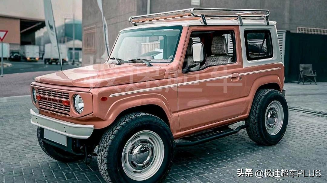 The "retro" Suzuki Jimny is actually shot overseas, with a classic ...