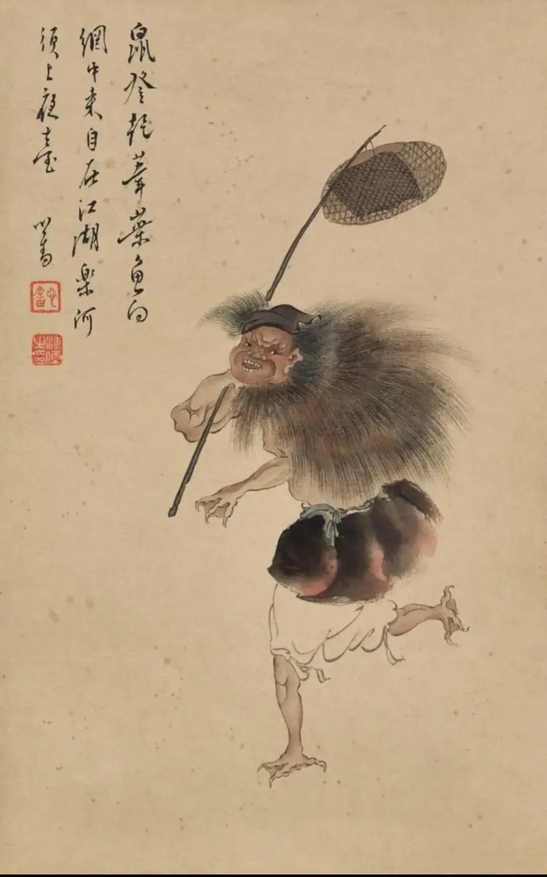 A Brief Talk on Luo Pin's "Ghost Interesting Picture" - iNEWS