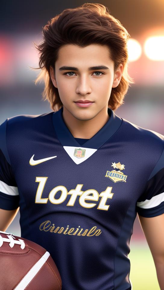 Super realistic football star male model - iNEWS