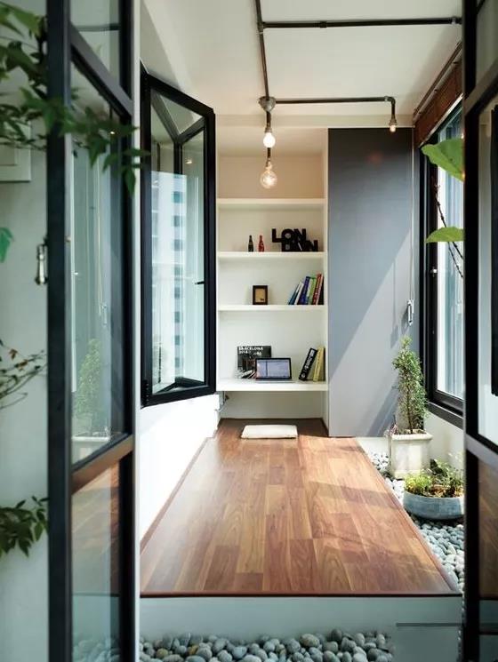 Arrange a Japanese-style balcony to enjoy a simple and comfortable time ...