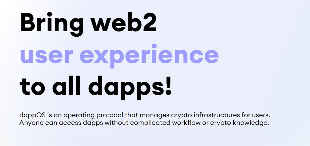 The ambition of dappOS: one-click entry to web3 - iMedia