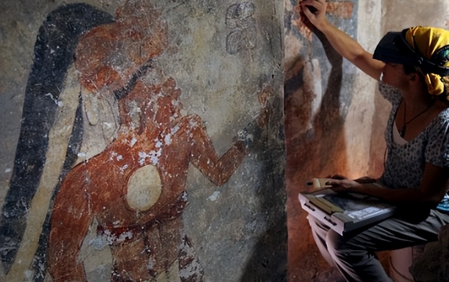 Ancient Mayan murals, forms and characteristics, were considered the ...
