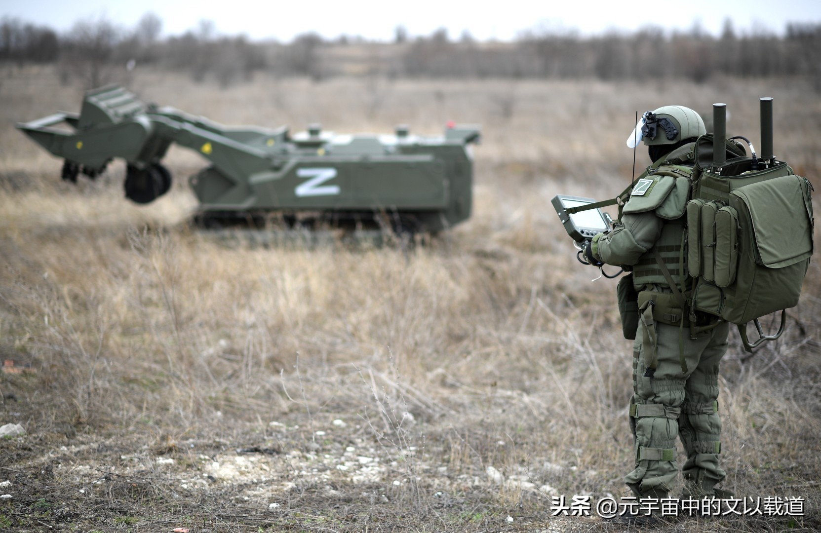 The application of Uran-6 mine-sweeping robot in the conflict between ...