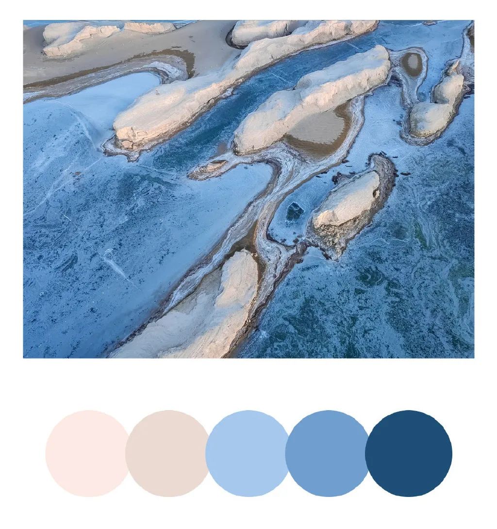 Spring Color Cards - Six Color Schemes From Nature - iNEWS