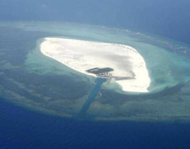 Zhongjian Island, known as the Gobi Island in the South China Sea, how ...