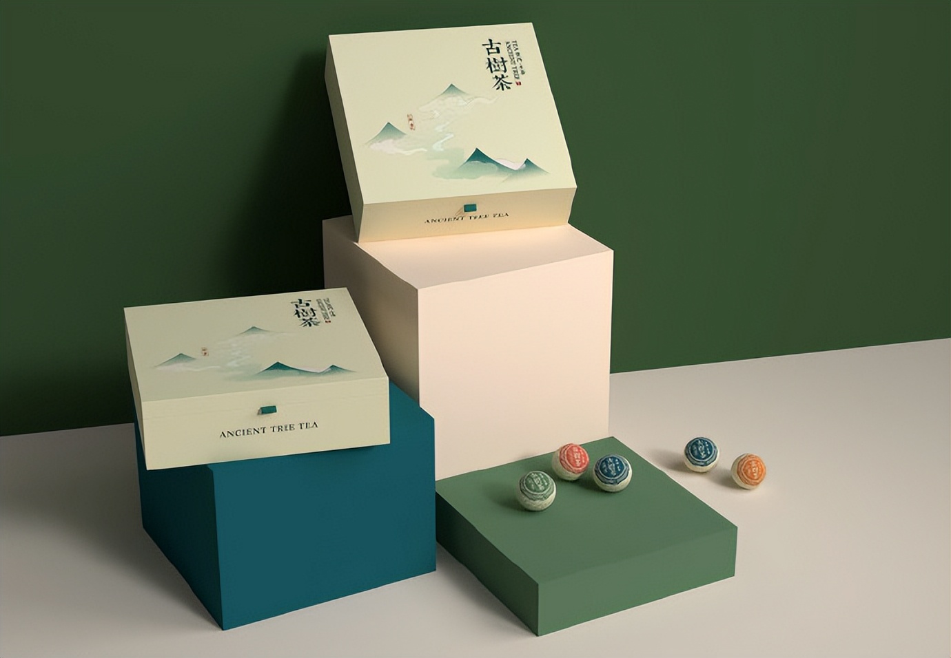 A brand packaging design of "Ancient Tree Tea" - iNEWS