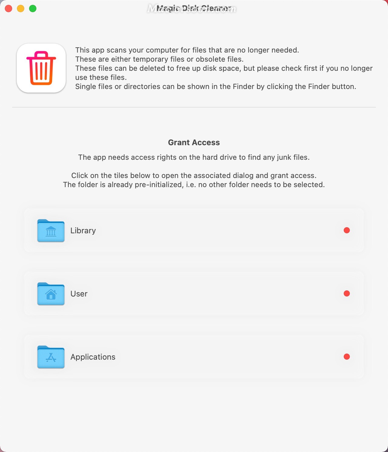 Disk Cleanup Tool: Magic Disk Cleaner Mac - iNEWS