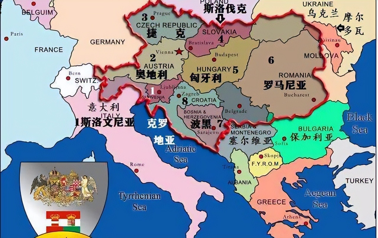 Ranking of the five countries with the most lost territories in the ...