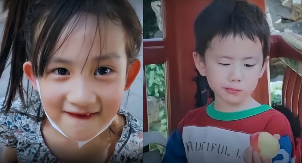 Duo Duo posted travel photos of the three siblings, Duo Mei took the ...