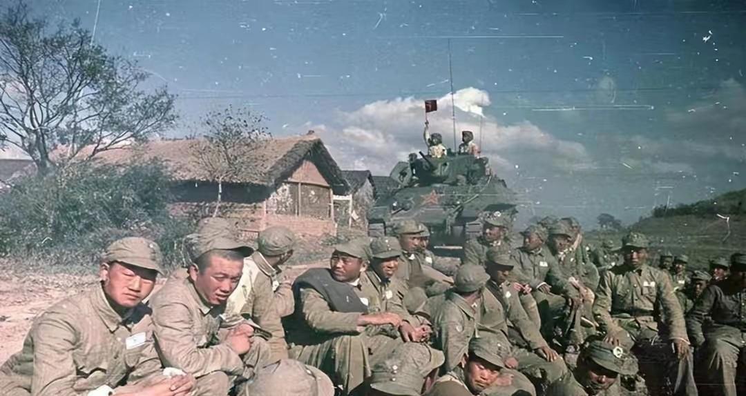 In 1949, the whole army was reorganized. Which columns of the original ...