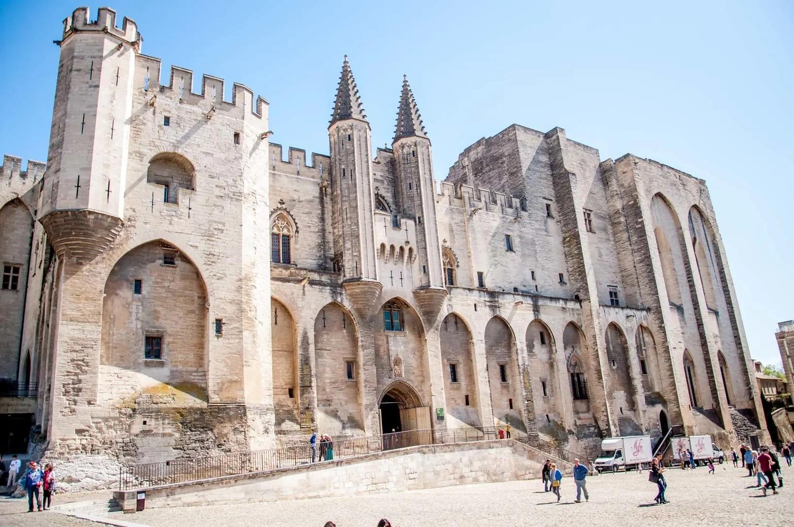 Avignon: a city famous for the Pope, dotted with medieval buildings and ...