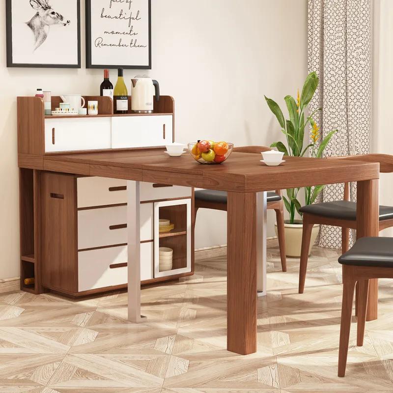 As soon as the new "invisible dining table" came out, the dining table ...