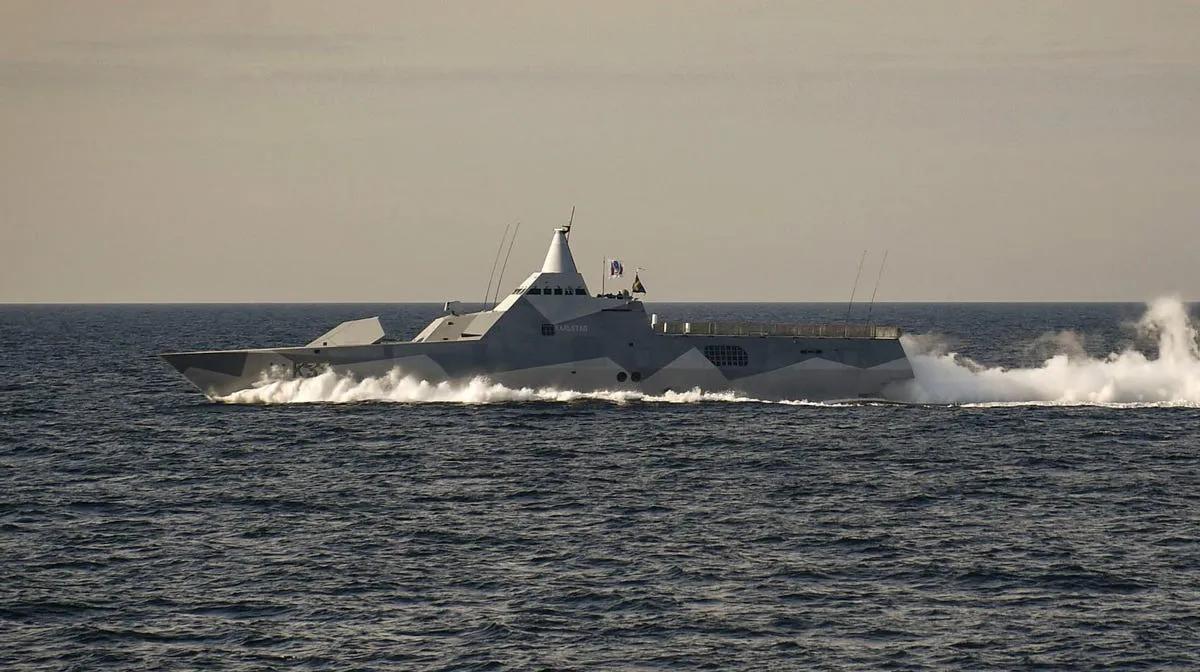 Zumwalt's cousin?Sweden's national treasure class warship with ...