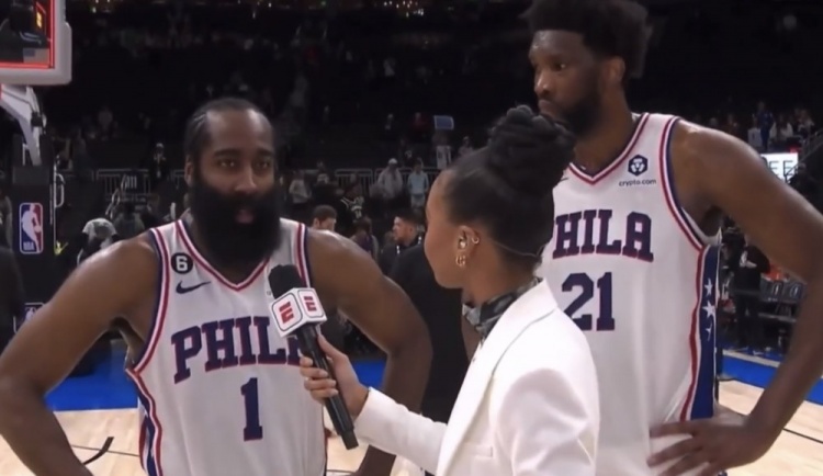 The strongest James in the NBA is Dong Zhan! Conquer Embiid's old man ...