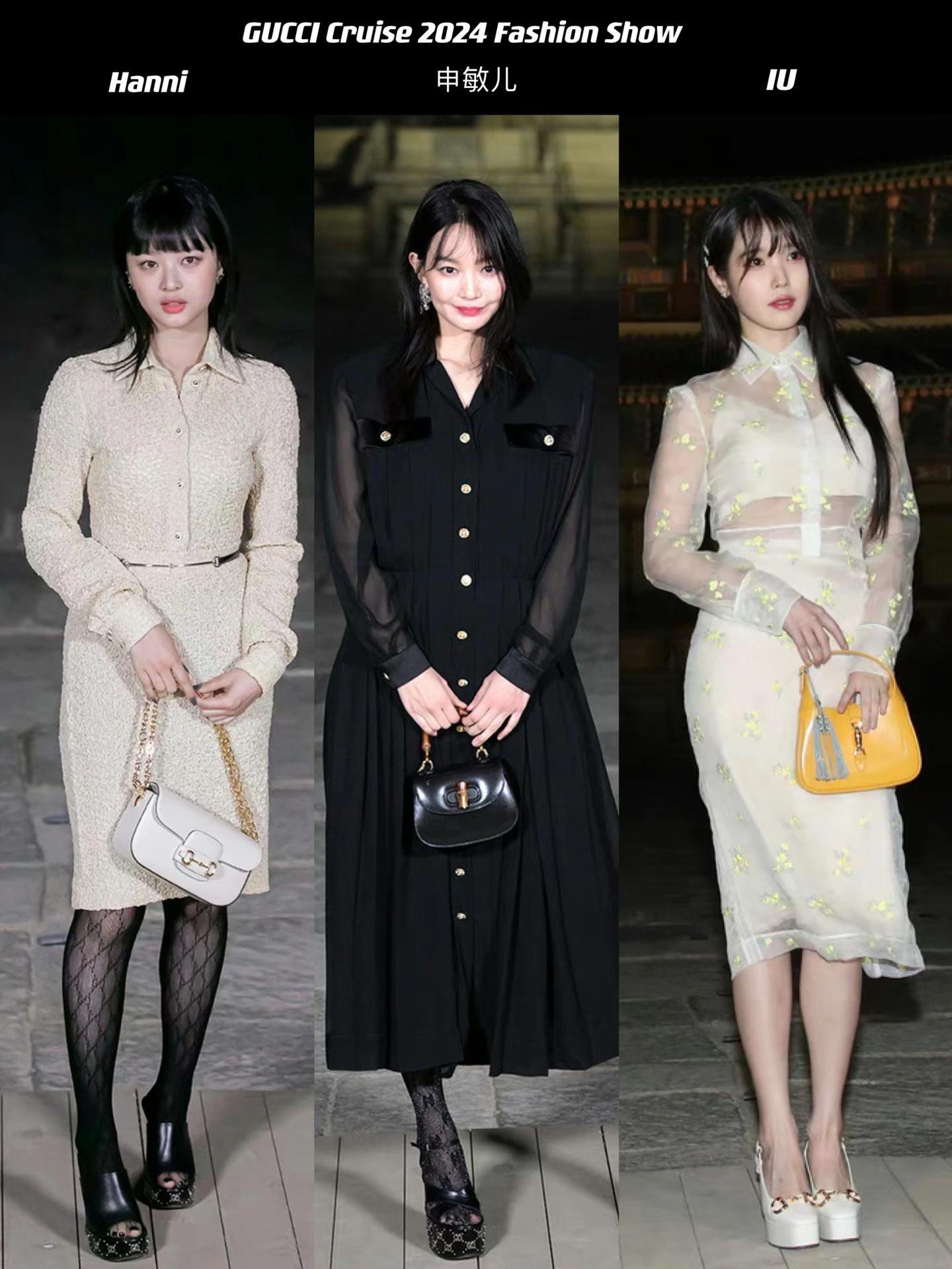 Korean stars are out to help the Gucci show, female idols are very eye ...