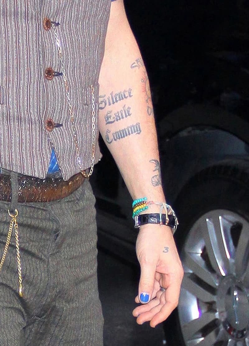 Johnny Depp's 10 tattoo secrets: Captain Jack, the meaning behind it is ...